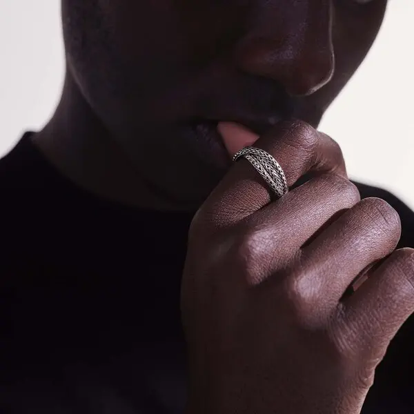 John Hardy Soft Chain Rolling Ring