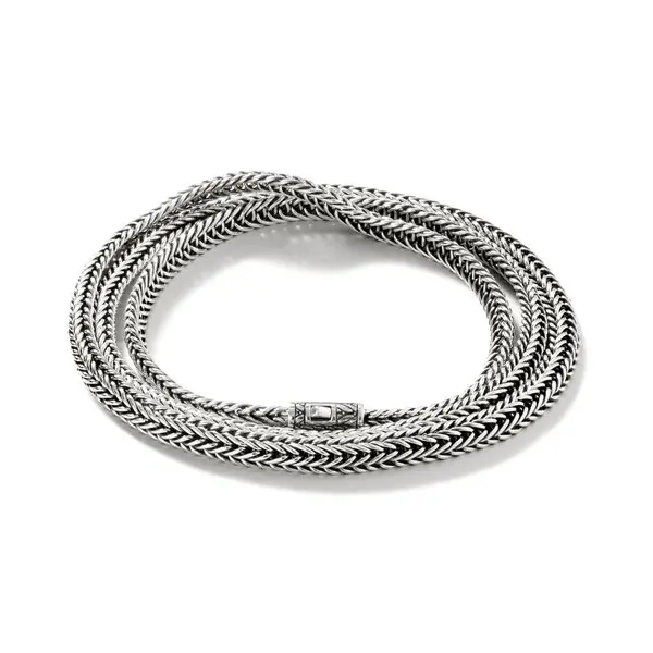John Hardy Kami Chain Triple Wrap Bracelet