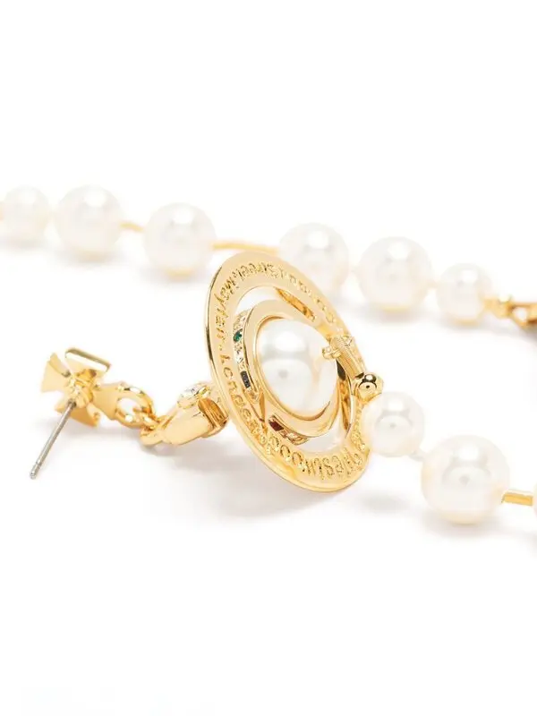 VIVIENNE WESTWOOD Faux-pearl Drop Earrings - Gold