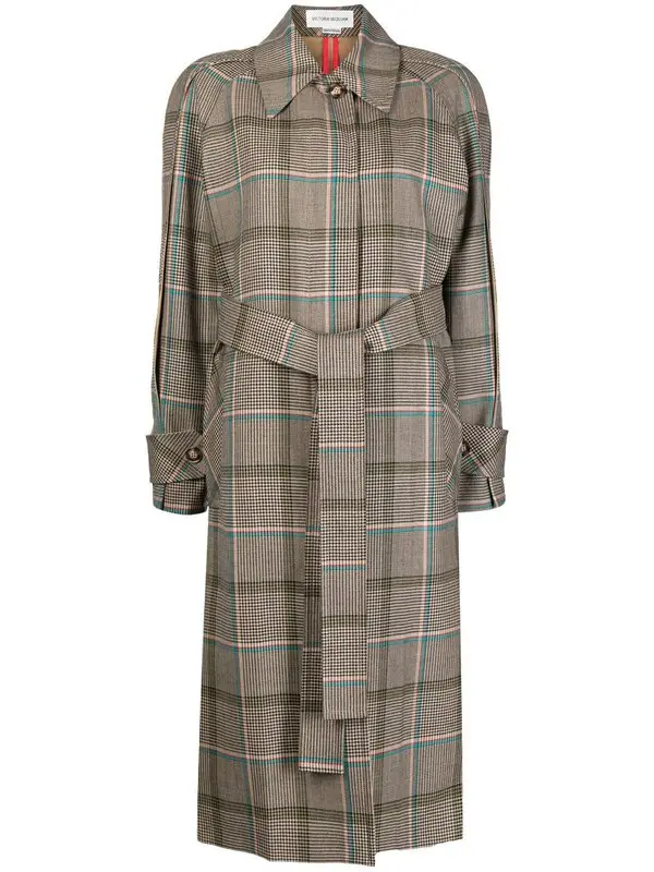 Victoria Beckham Reversible Single-breasted Coat - Brown