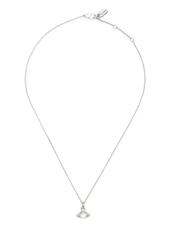 VIVIENNE WESTWOOD Reina Orb Pendant Necklace - White