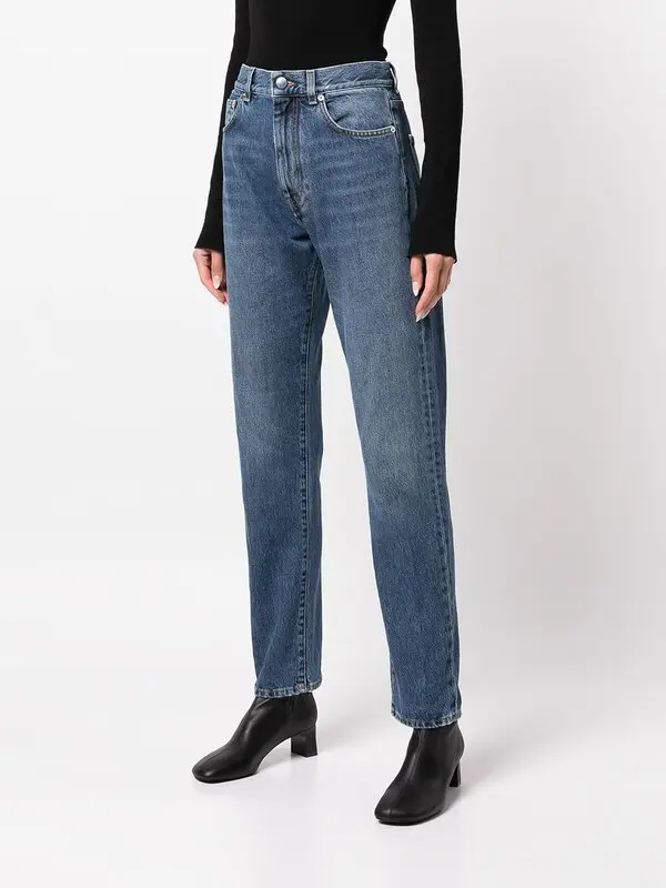 Loulou De Saison High-rise Straight-leg Jeans