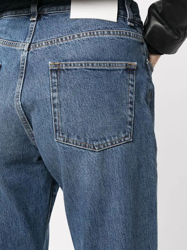 Loulou De Saison High-rise Straight-leg Jeans