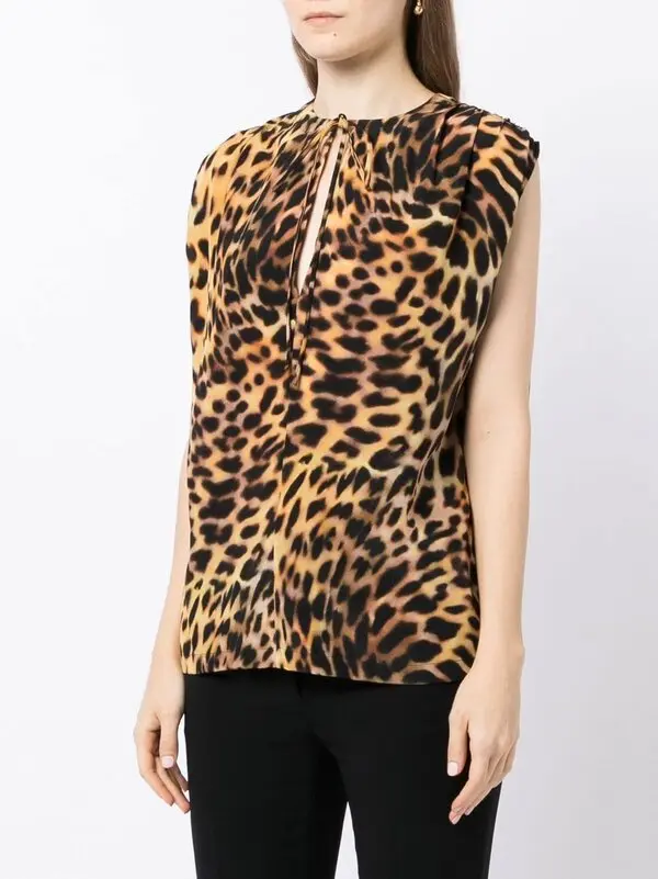 Stella McCartney Leopard-print Blouse