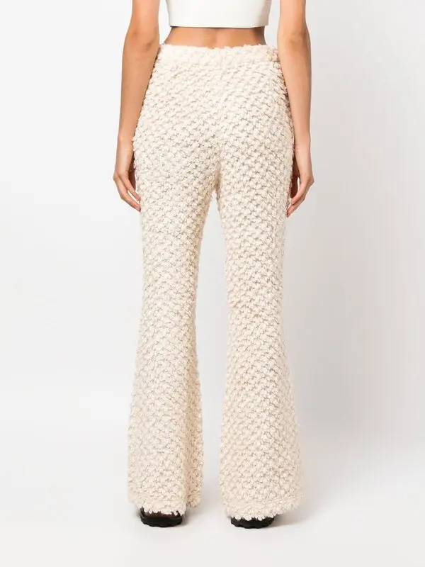 Rokh Knit Flare Trousers