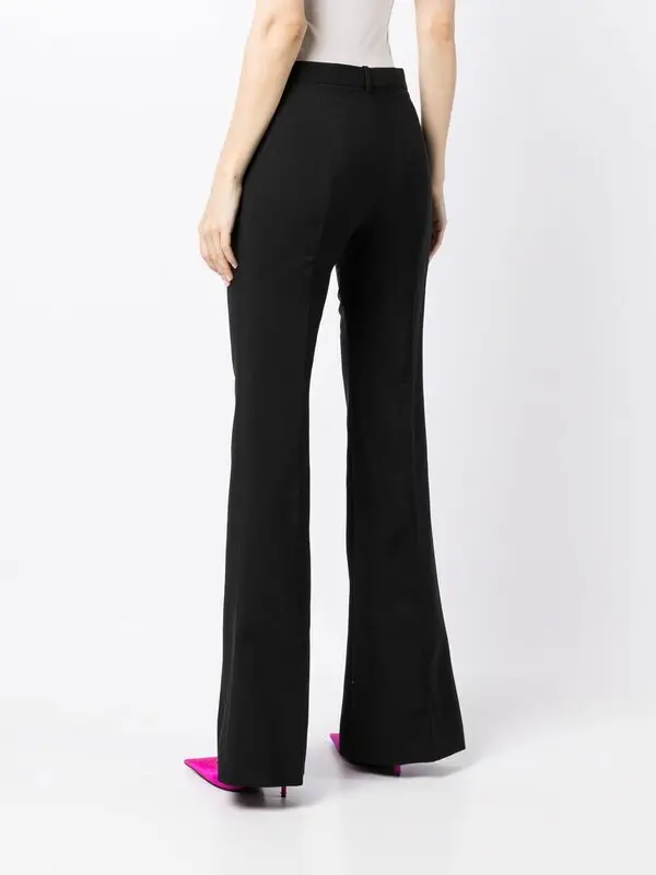 Versace Flared Low-rise Trousers