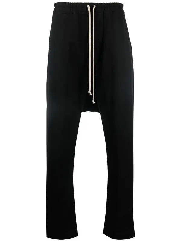 Rick Owens Drop-crotch Drawstring Track Pants