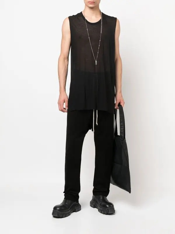Rick Owens Drop-crotch Drawstring Track Pants