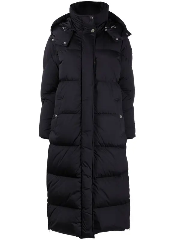 Woolrich Aurora Long Puffer Parka - Black