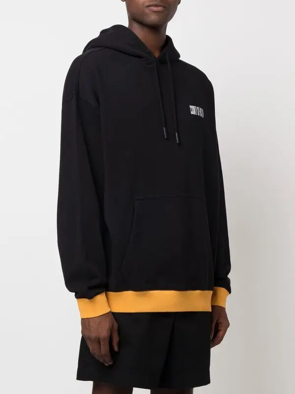 COUNTY OF MILAN Marcelo Burlon Logo-print Hoodie