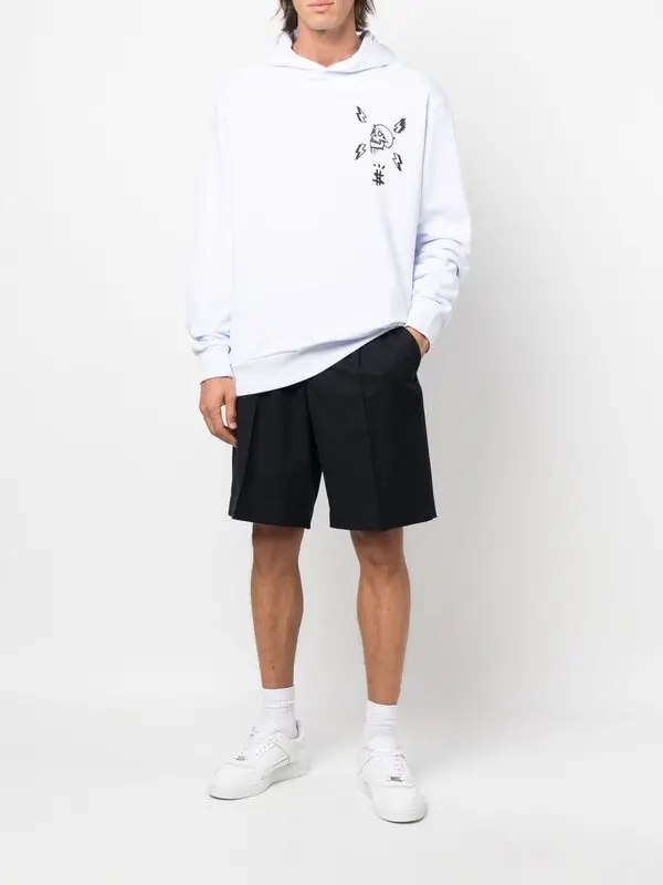 Philipp Plein Graphic-print Cotton Hoodie