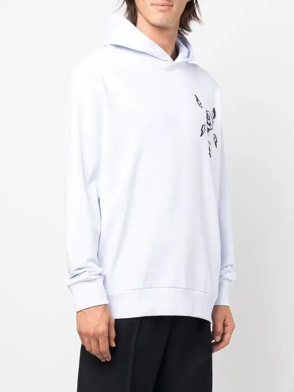Philipp Plein Graphic-print Cotton Hoodie