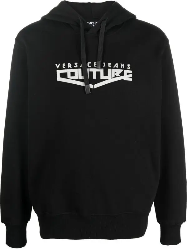 Versace Logo-print Pullover Hoodie