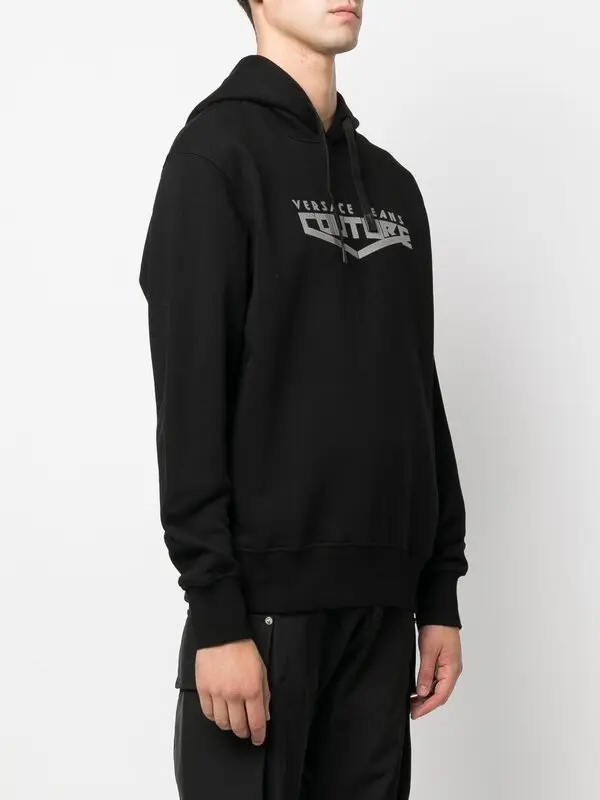 Versace Logo-print Pullover Hoodie