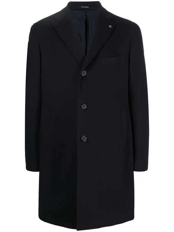 Tagliatore Single-breasted Tailored Coat - Blue
