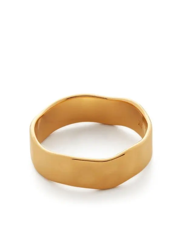 Monica Vinader Siren Muse Band Ring - Gold