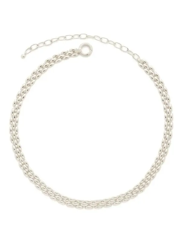 Monica Vinader Heirloom Adjustable Necklace - Silver