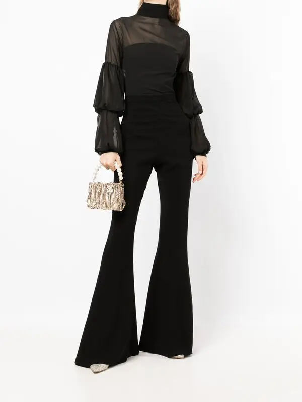 SAIID KOBEISY Draped-sleeve Jumpsuit