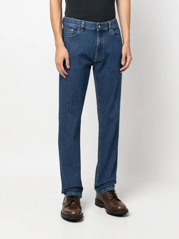 Zegna Slim-fit Jeans - Blue