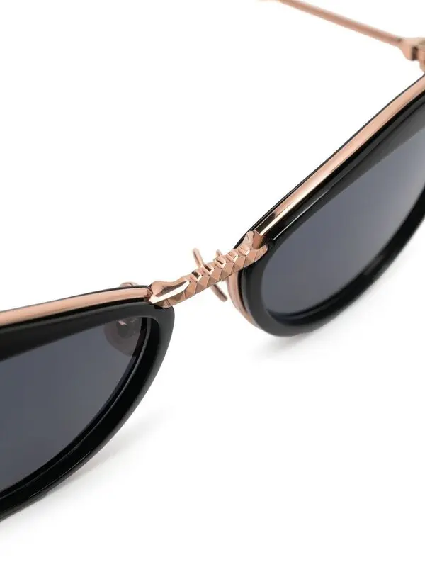 Valentino Garavani Rockstud Cat-eye Sunglasses - Gold