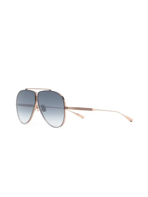 Valentino Garavani Pilot Sunglasses - Gold