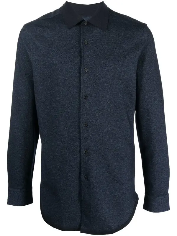 Brioni Jersey Button-down Shirt