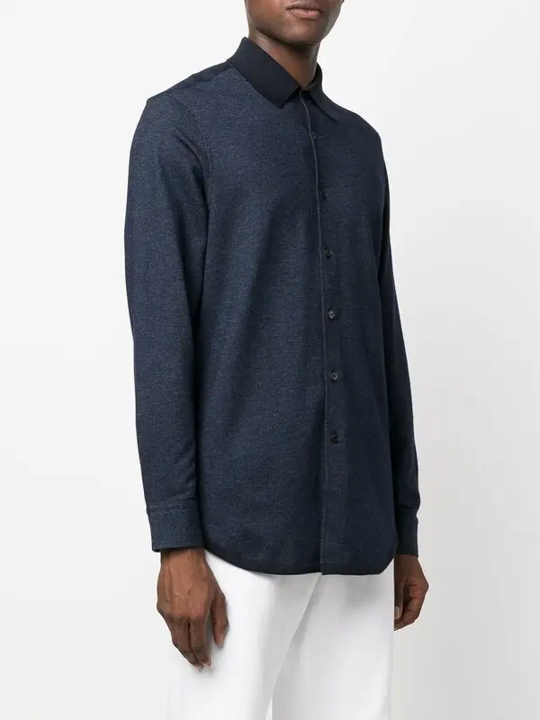 Brioni Jersey Button-down Shirt
