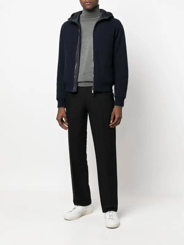 MOORER Feather Down Jacket - Blue