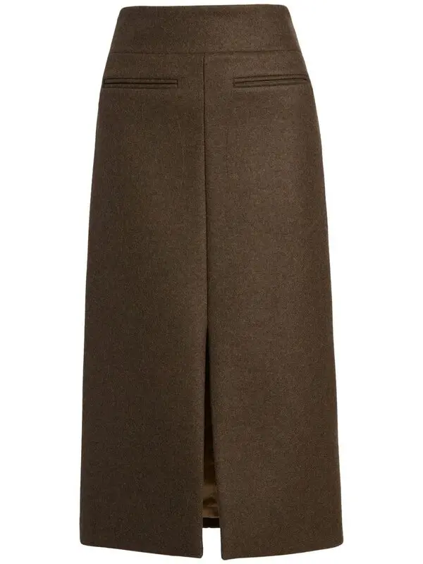 Khaite The Freya Midi Skirt