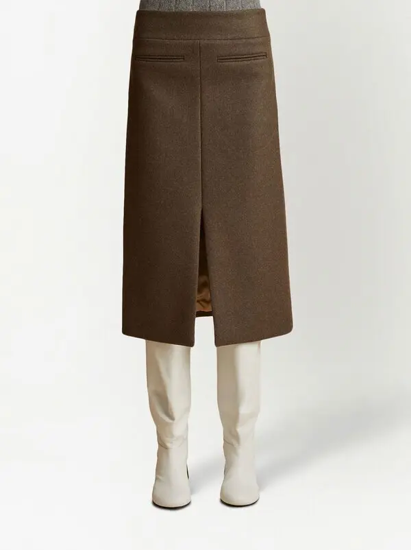 Khaite The Freya Midi Skirt
