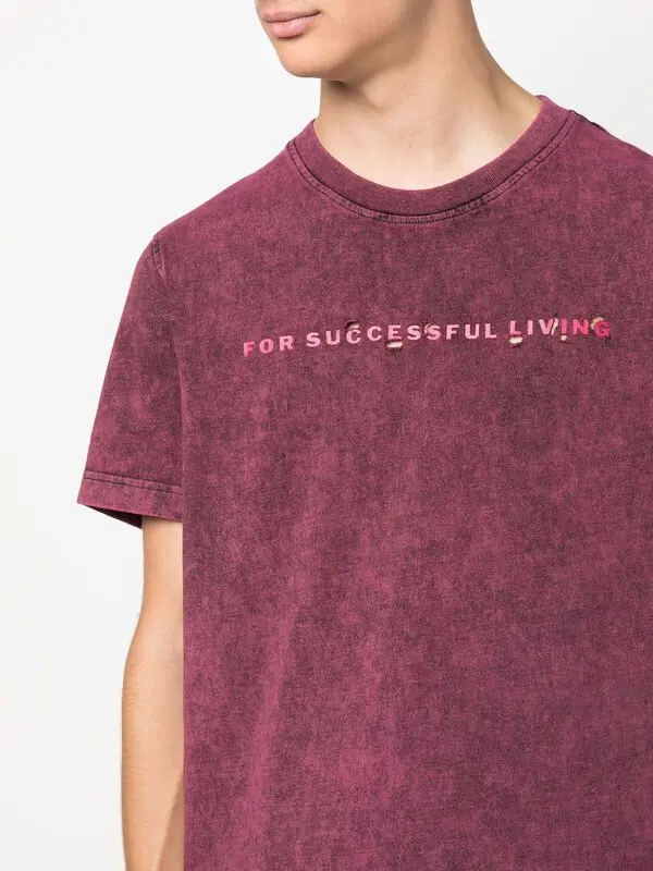 DIESEL® Graphic-print Cotton T-shirt