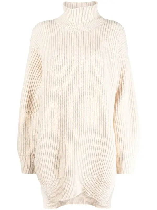 JIL SANDER Roll-neck Ribbed-knit Jumper