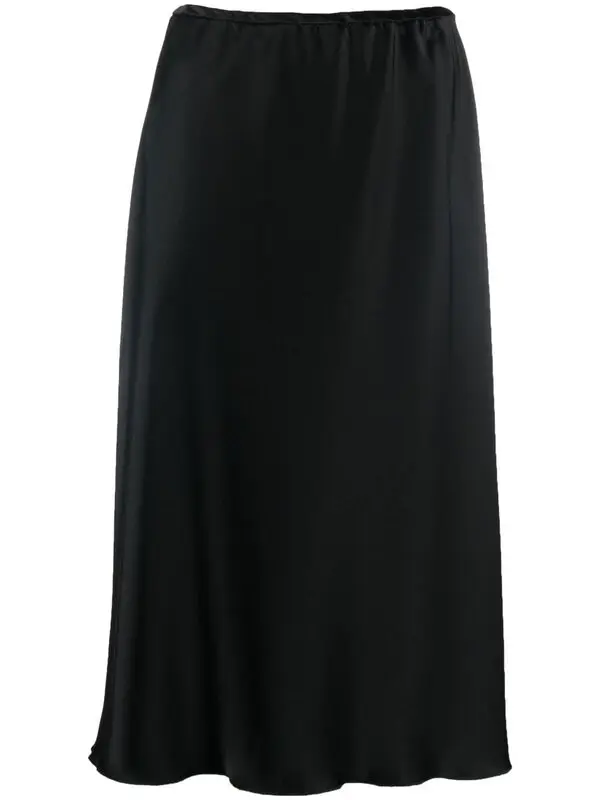 Nanushka Satin-finish Midi-skirt