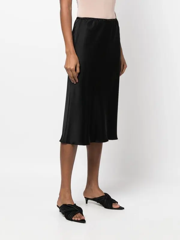 Nanushka Satin-finish Midi-skirt
