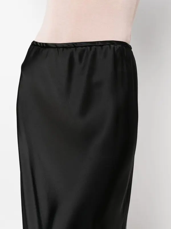 Nanushka Satin-finish Midi-skirt