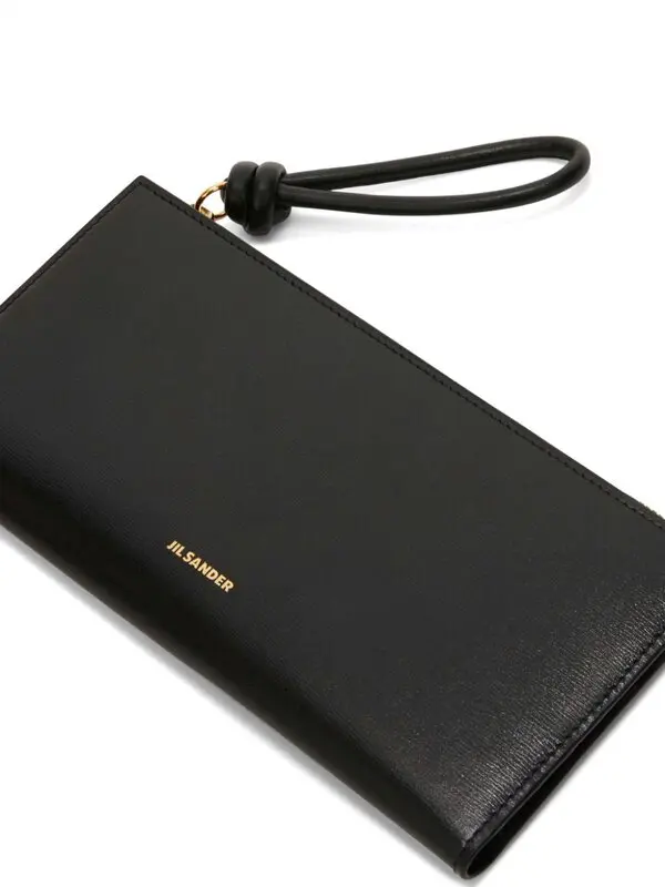 JIL SANDER Bi-fold Leather Purse