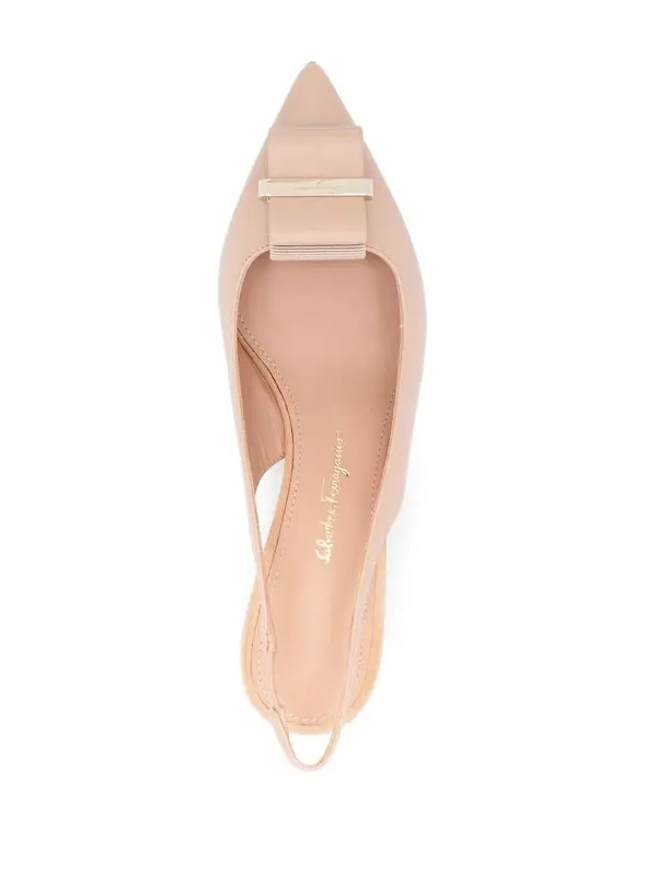 FERRAGAMO Willis Pumps - Neutrals