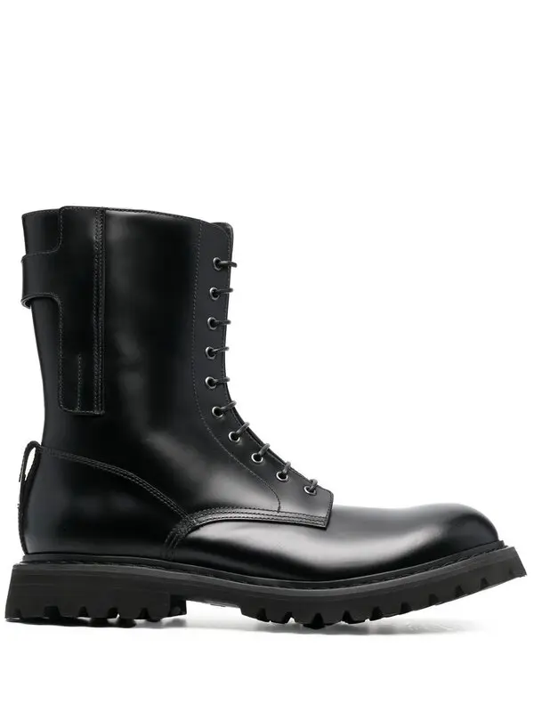 Premiata Leather Ankle Boots