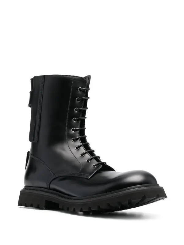 Premiata Leather Ankle Boots