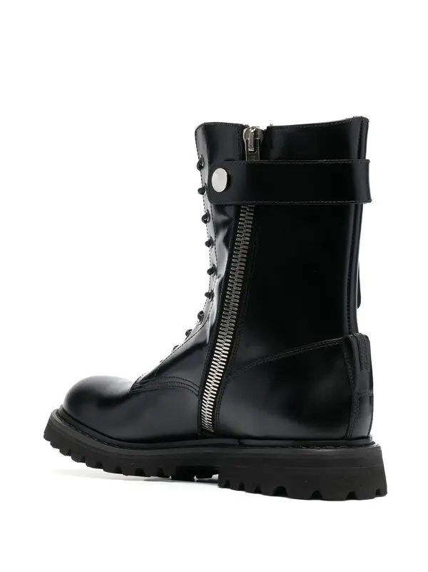 Premiata Leather Ankle Boots
