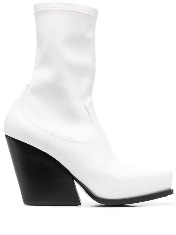 Stella McCartney Cowboy Stretch Ankle Boots