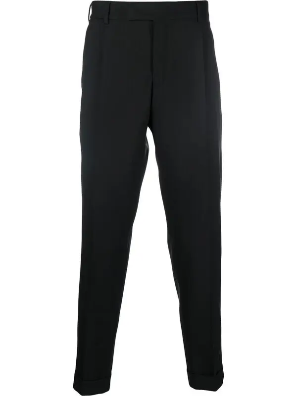 PT TORINO Charm-detailored Trousers - Black