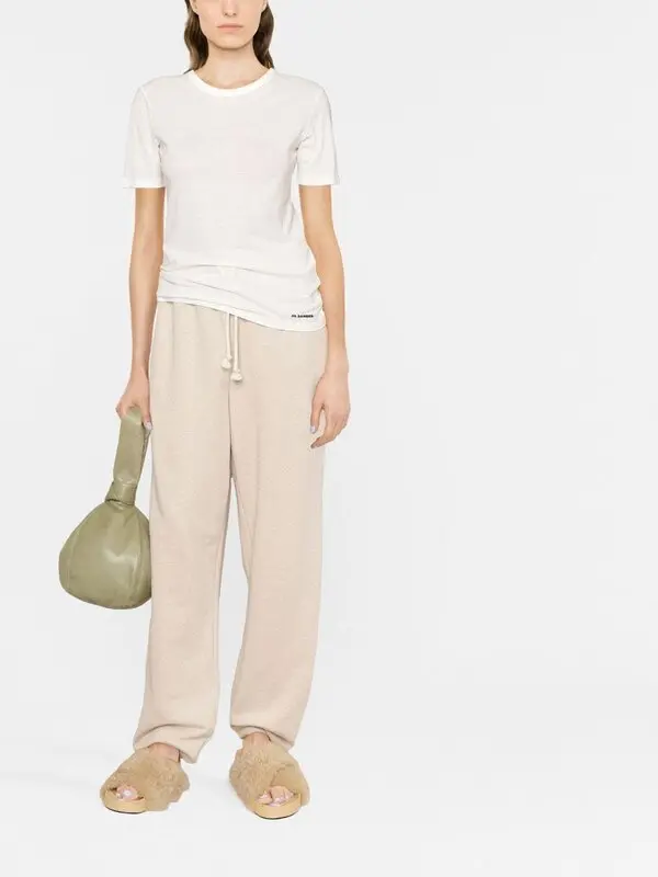 JIL SANDER Round-neck Short-sleeve T-shirt - White