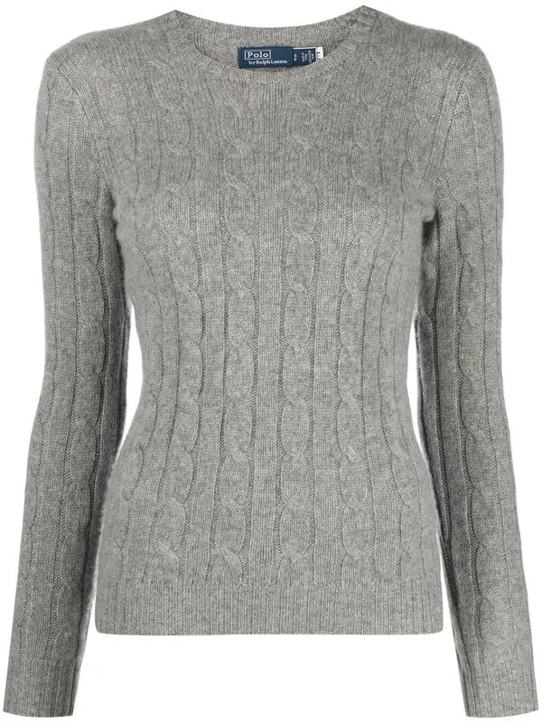 Polo Ralph Lauren Cable-knit Jumper - Grey