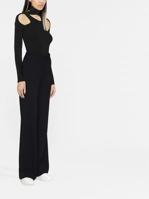 Stella McCartney Bootcut Tailored Trousers - Black