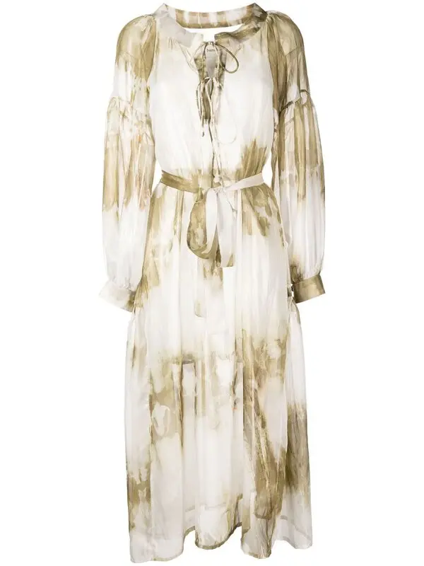 BAMBAH Tie-dye Midi Dress