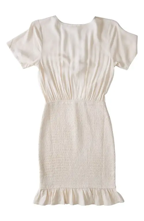 Roxy Smocked Ruched Dress