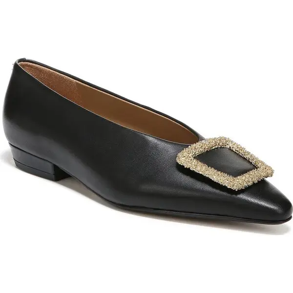 Sam Edelman Janina Pointed Toe Flat - Black