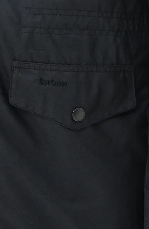 Barbour Weatherproof Waxed Cotton Jacket - Black/classic