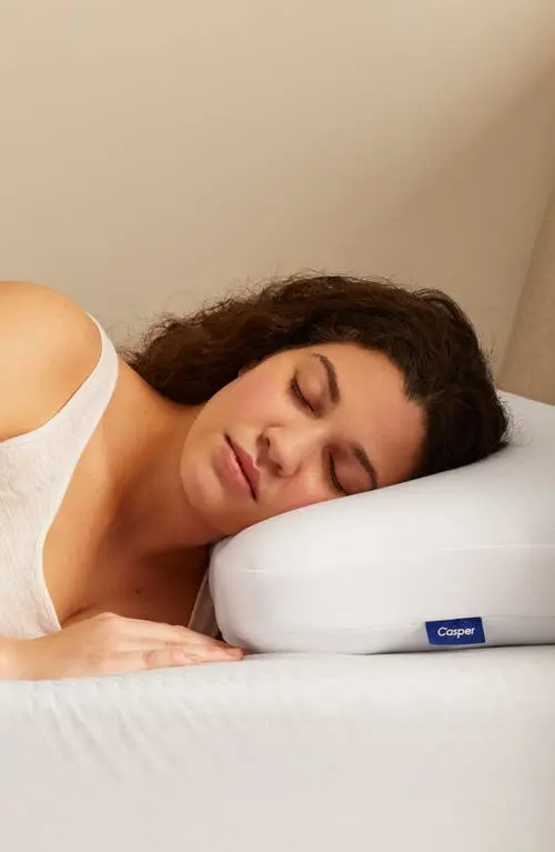 CASPER Low Loft Foam Pillow With Snow Technology